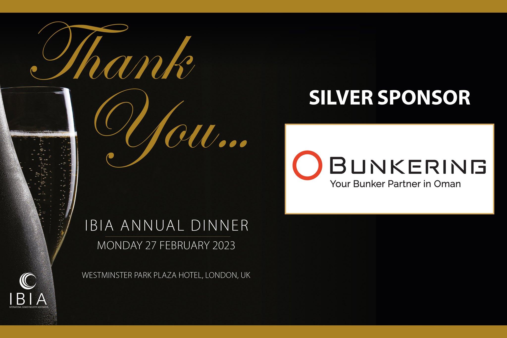 O Bunkering proudly announces its Silver Sponsorship of IBIA Annual ...